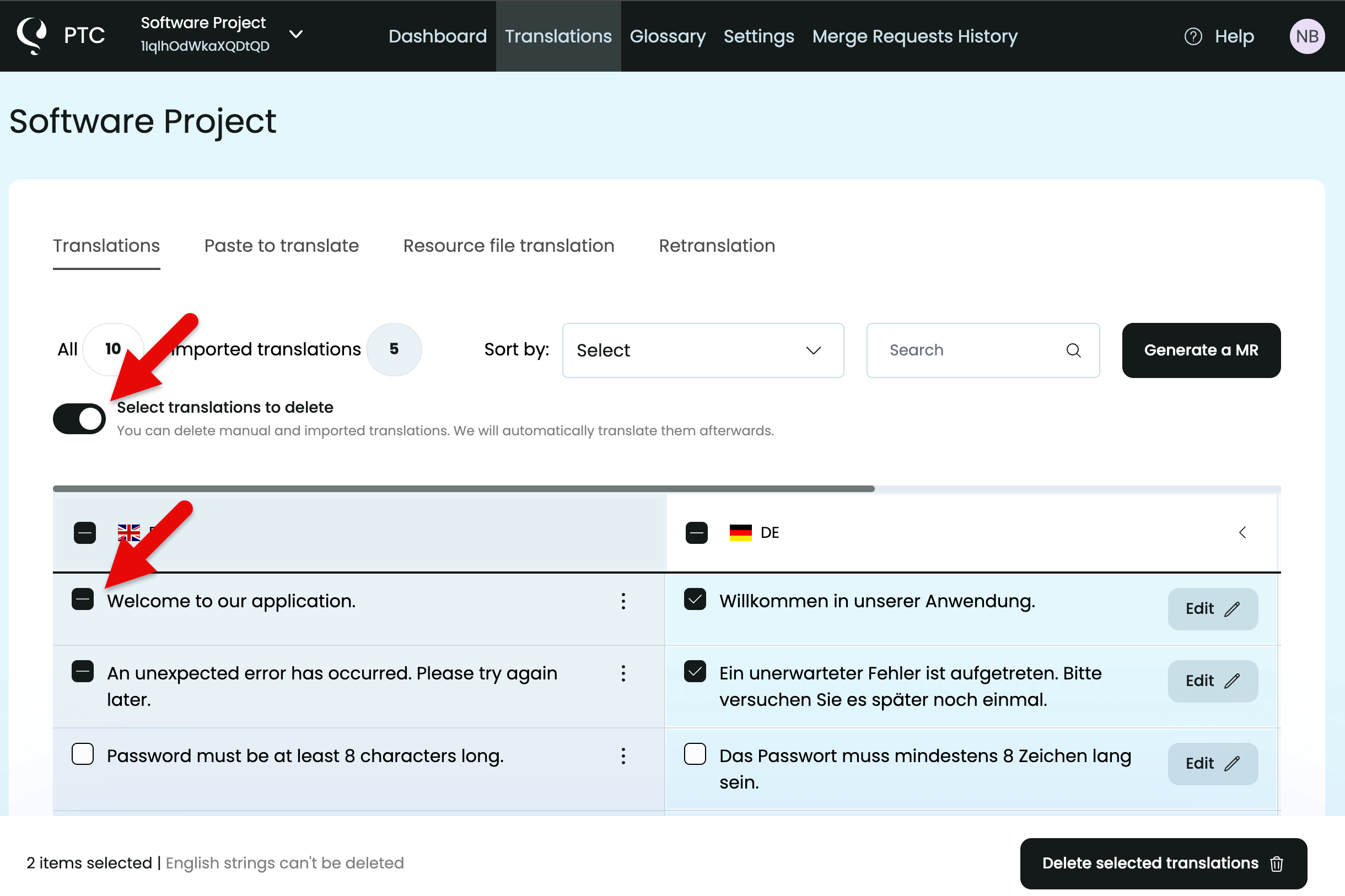 How To Upload Files With Existing Translations Ptc